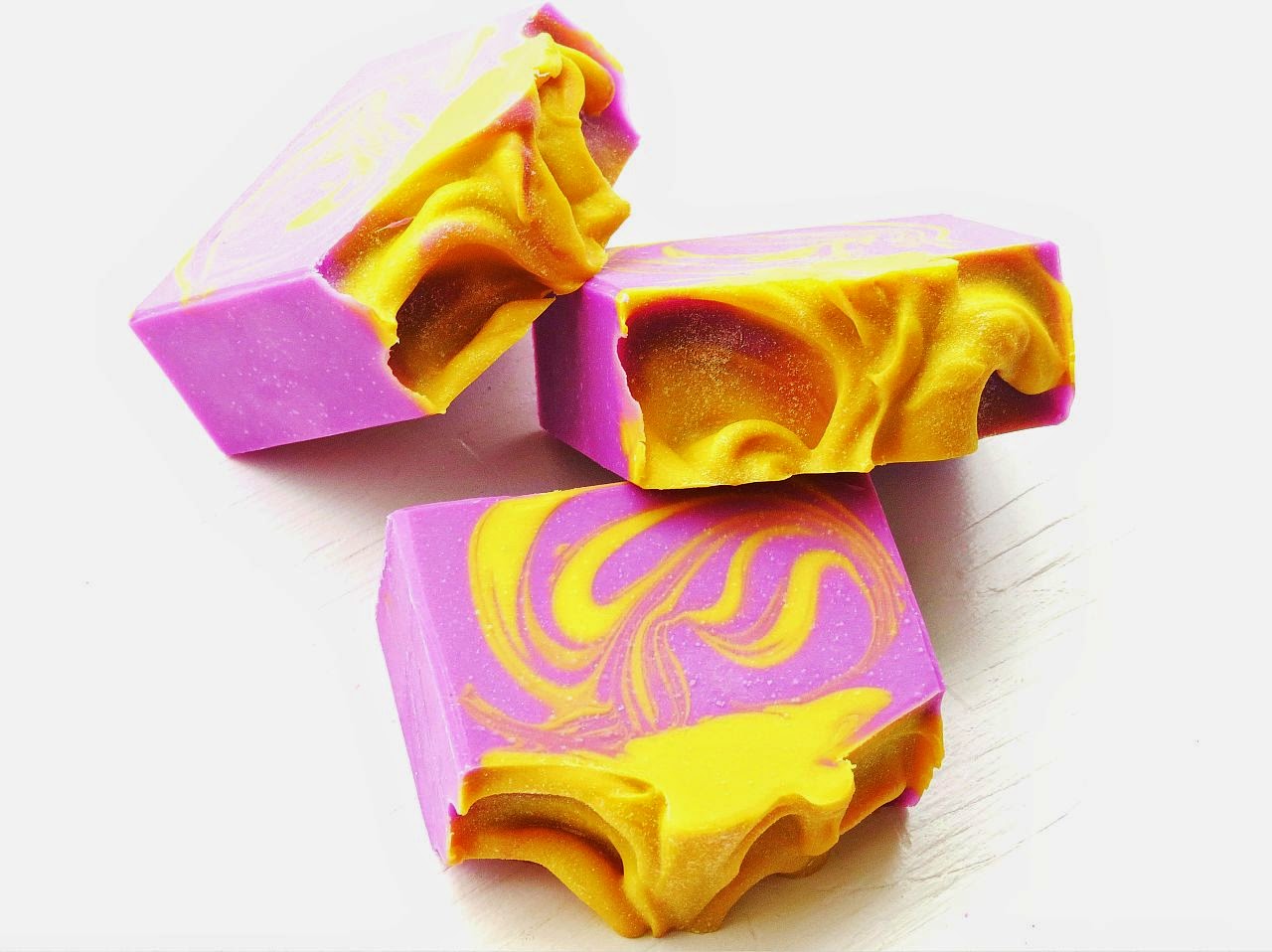 Petals Bath Boutique: Making "Purple Rain" Handmade Soap